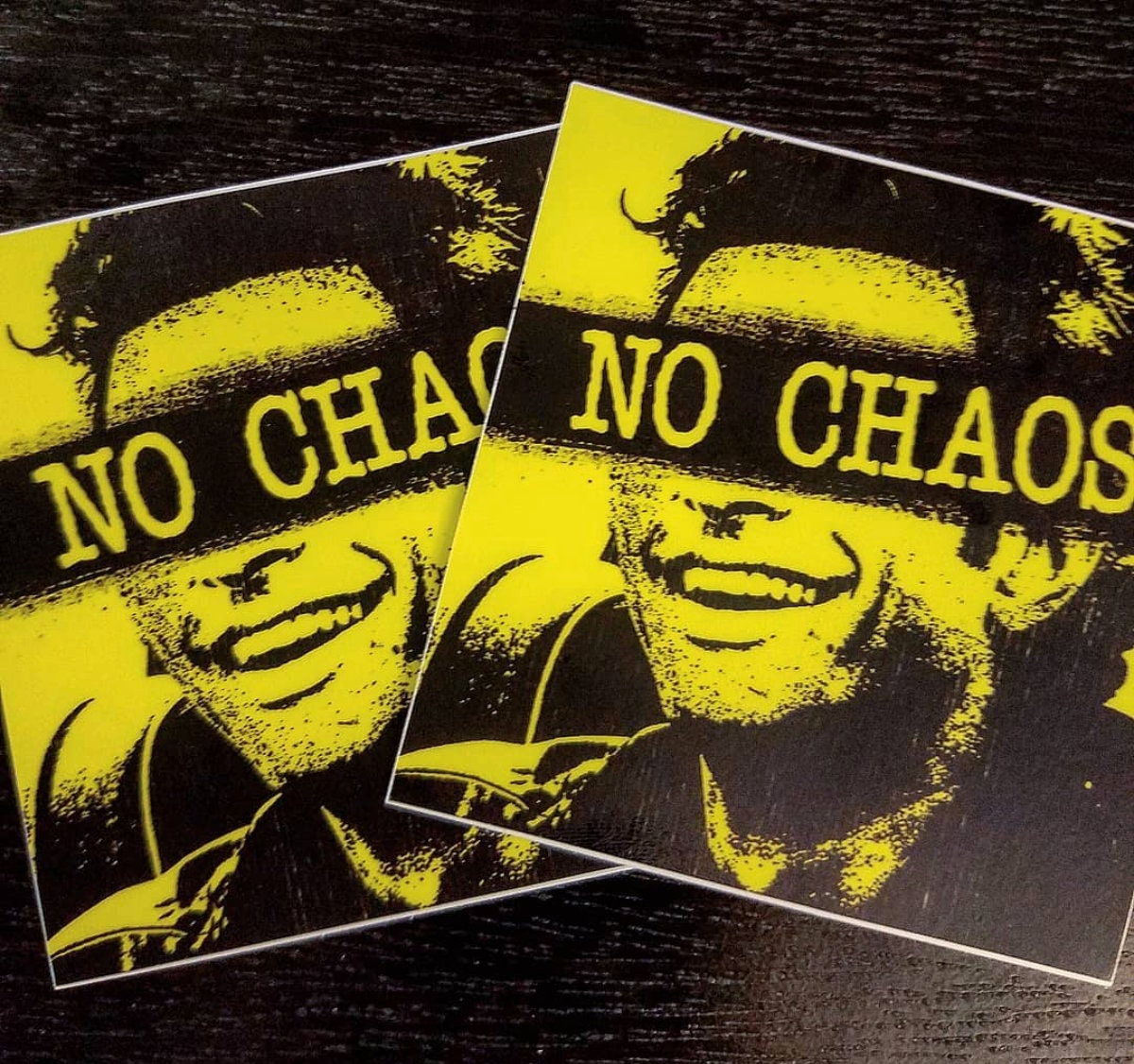 No Chaos Jurassic Park Vinyl Sticker | Etsy