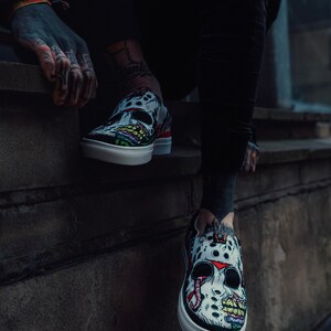Jason Voorhees Slip-on Shoes - Etsy Canada