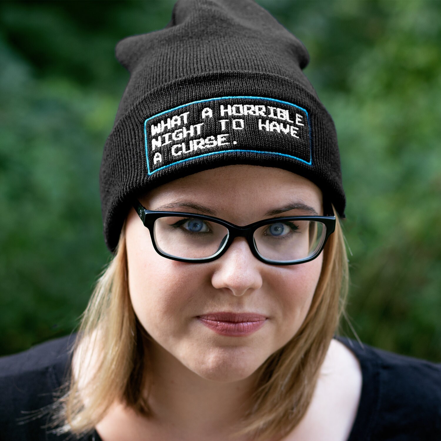 What A Horrible Night to Have A Curse. Castlevania Embroidered Beanie ...