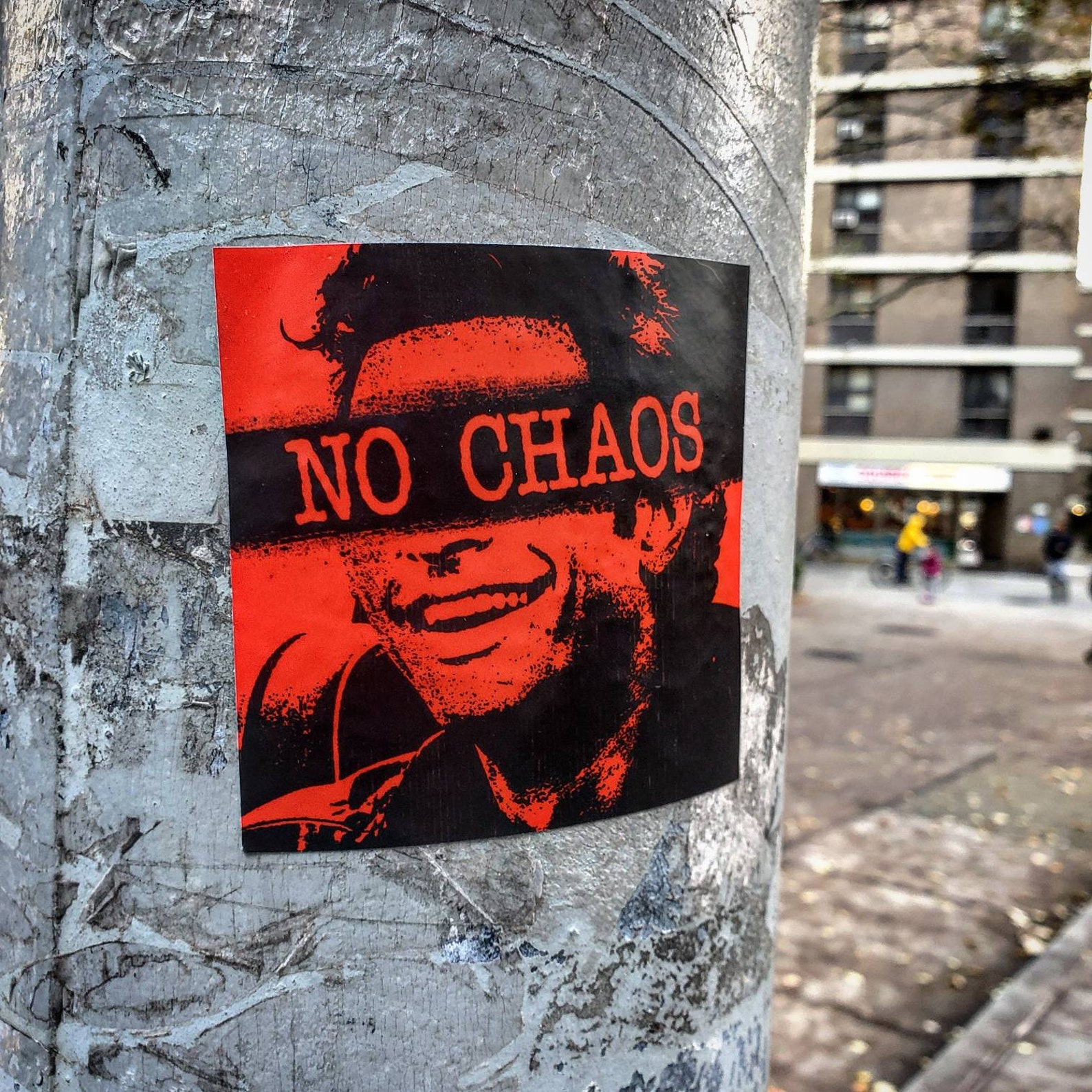 No Chaos Jurassic Park Vinyl Sticker | Etsy
