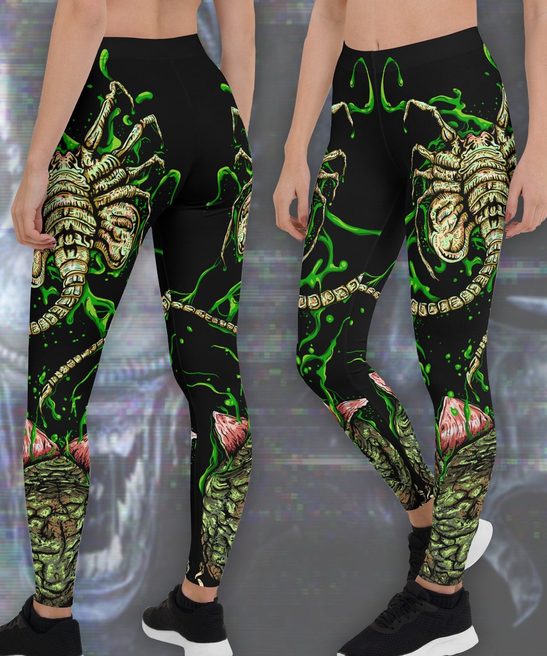 Facehugger Aliens Leggings - Etsy