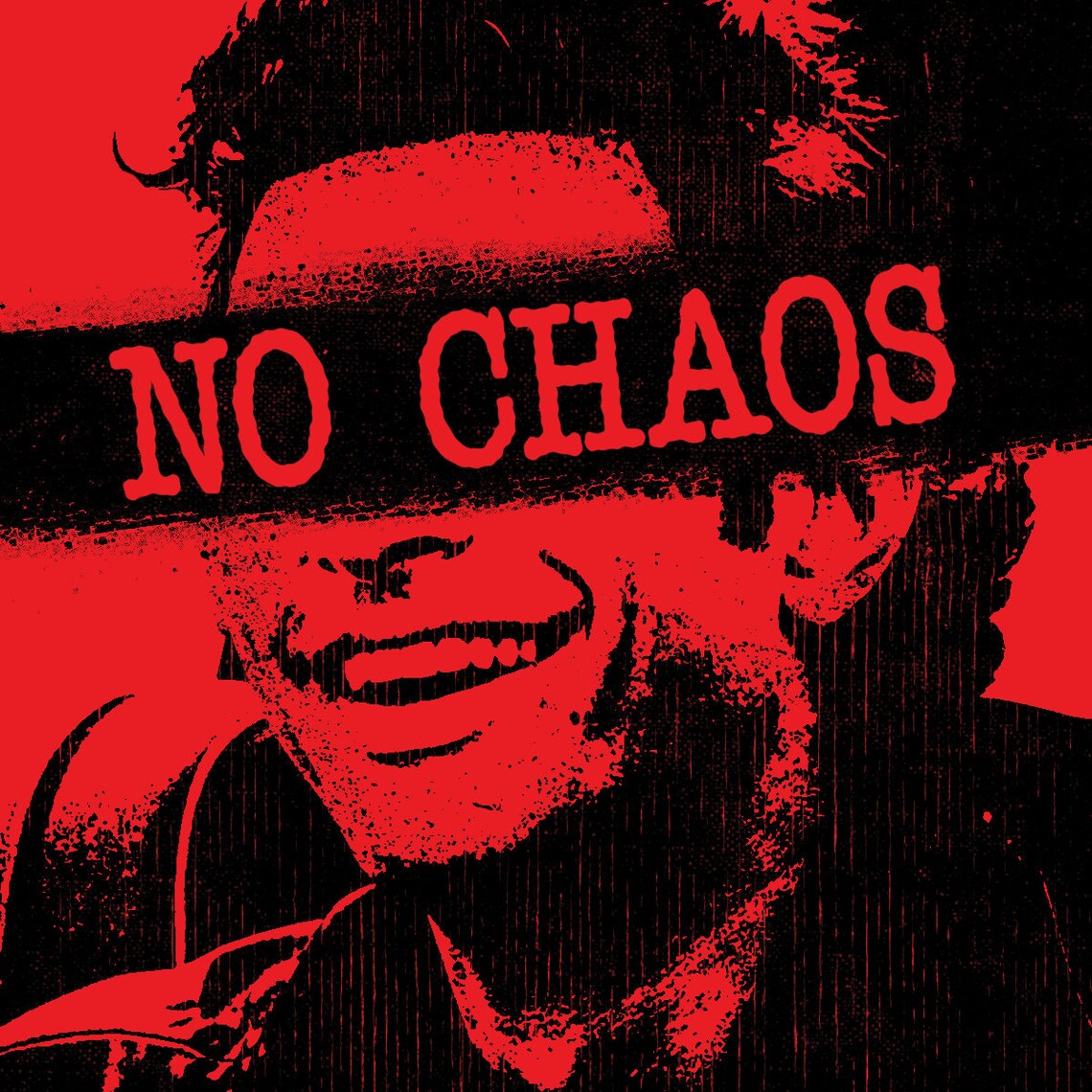 No Chaos Jurassic Park Vinyl Sticker | Etsy