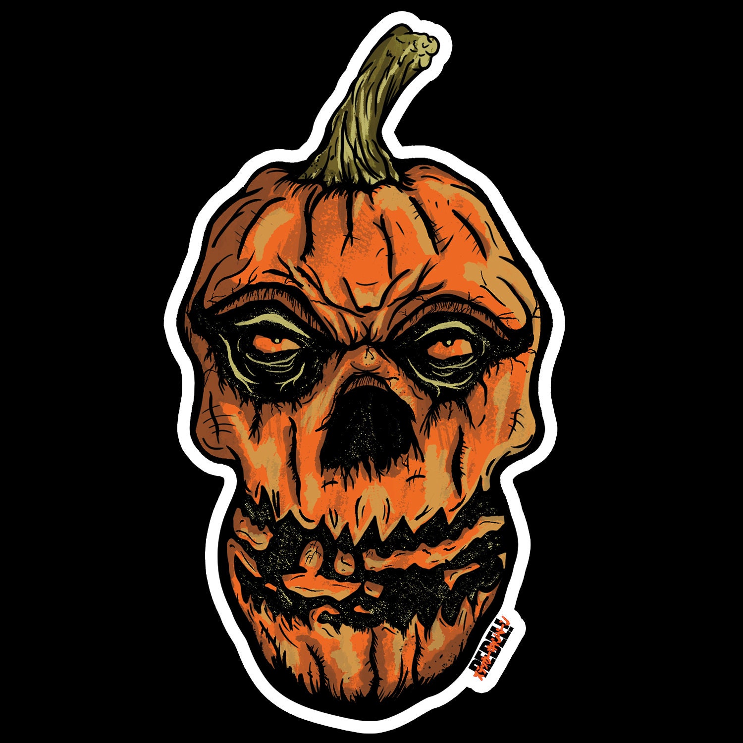 Misfits I Remember Halloween Pumpkin Fiend Die Cut Vinyl | Etsy