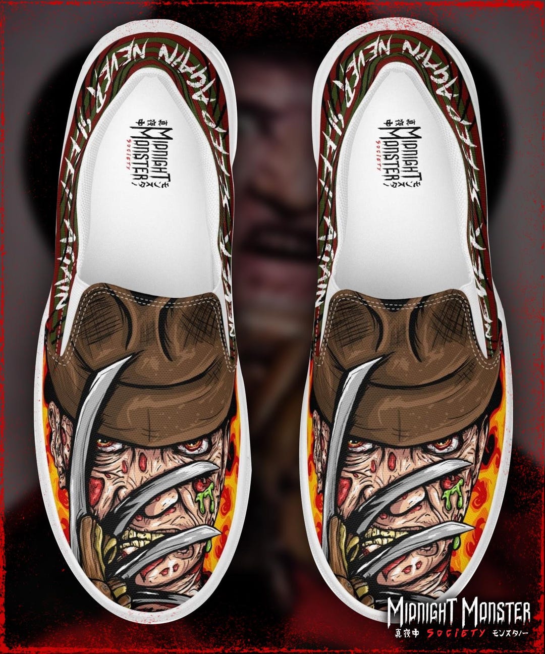 The Nightmare Slip-on Shoes - Etsy