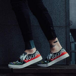 Jason Voorhees Slip-on Shoes - Etsy Canada