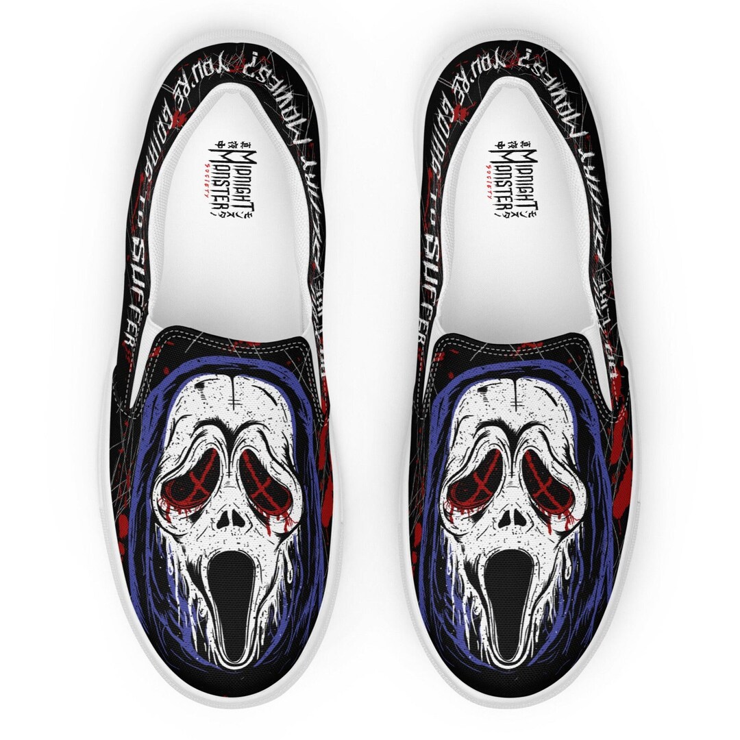 Scream Slip-on Shoes - Etsy