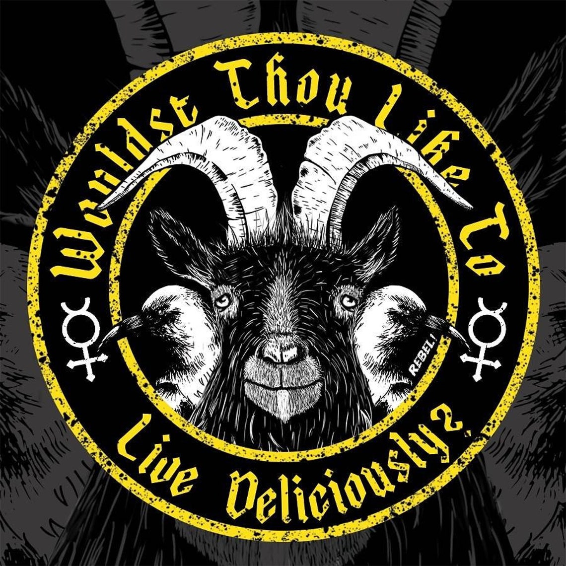 Wouldst Thou Like to Live Deliciously the Witch Black Phillip - Etsy