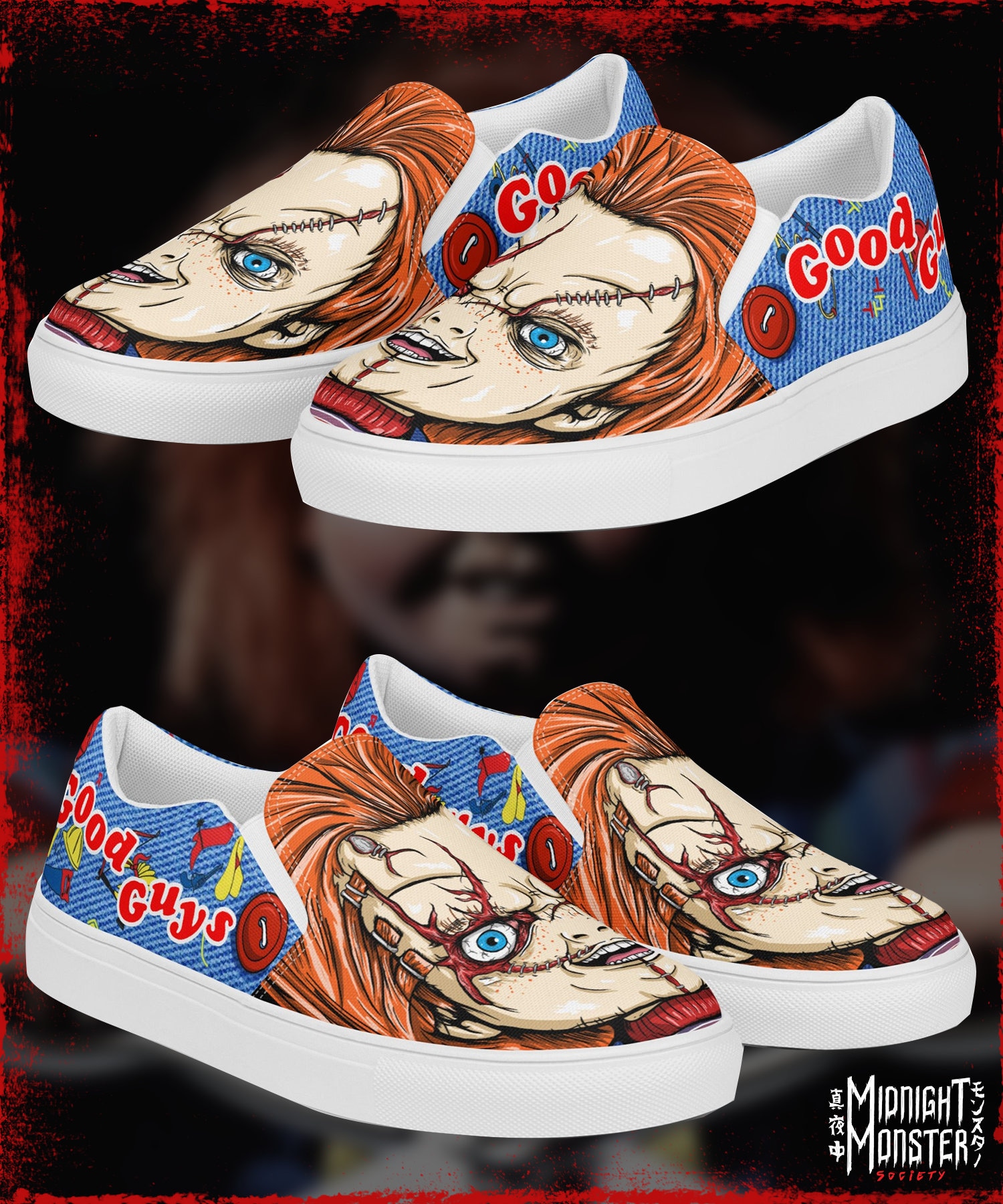 Chucky Slip-on Shoes - Etsy