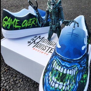 Xenomorph Game Over Aliens Slip-on Shoes - Etsy
