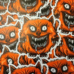 Hausu Cat Die Cut Vinyl Sticker - Etsy