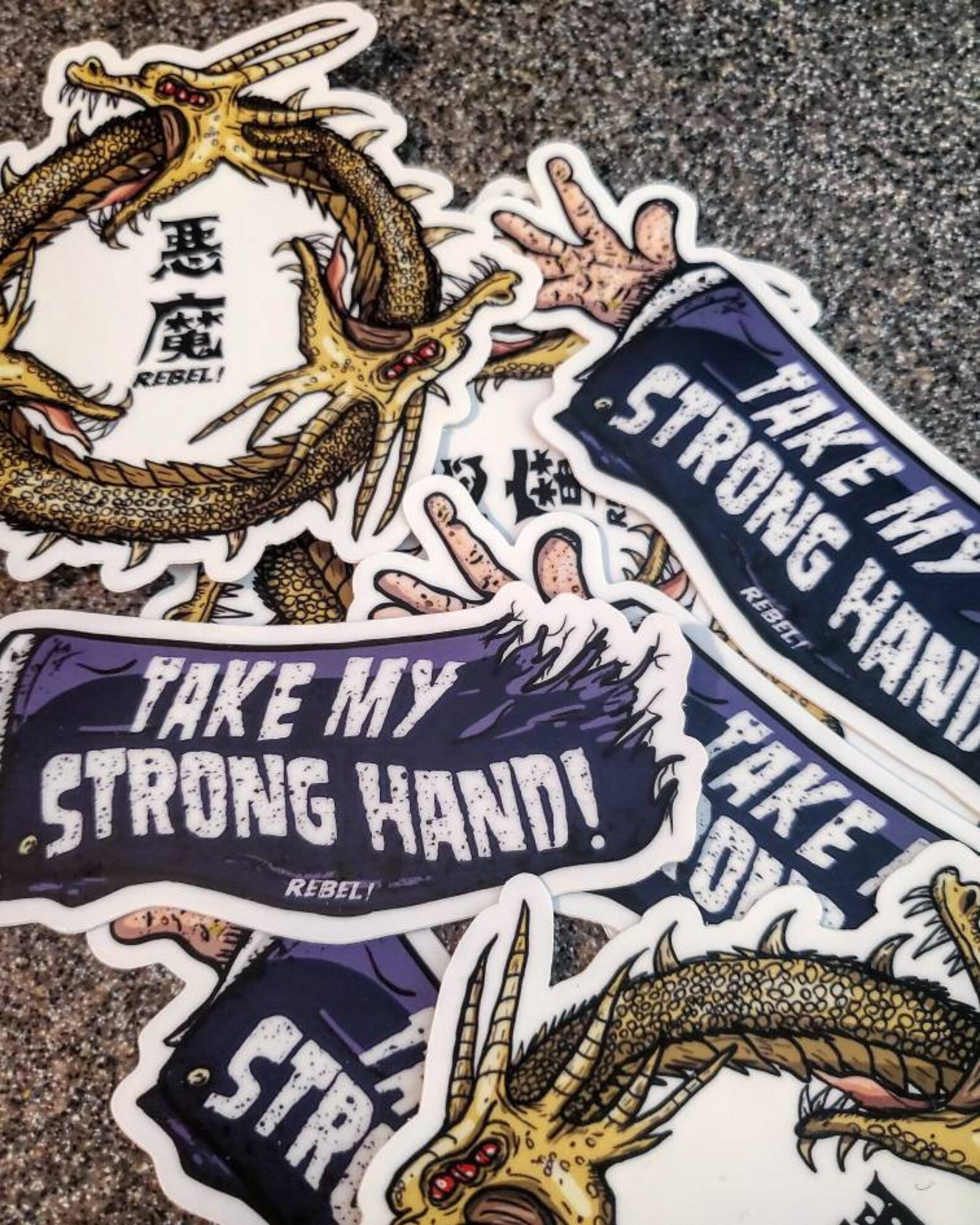 Take My Strong Hand Scary Movie 2 Die Cut Sticker | Etsy