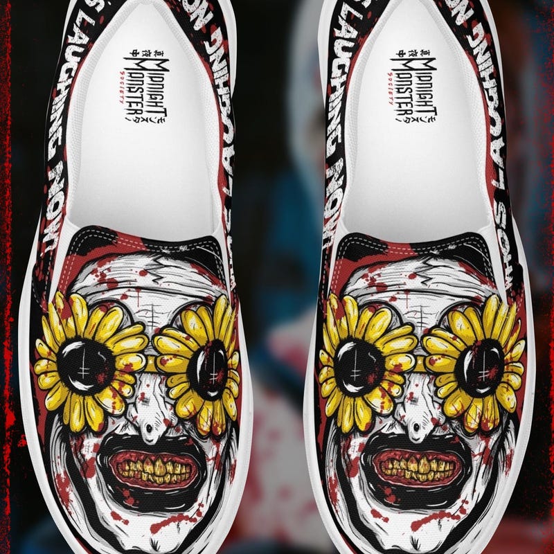 Art the Clown Vans - Etsy