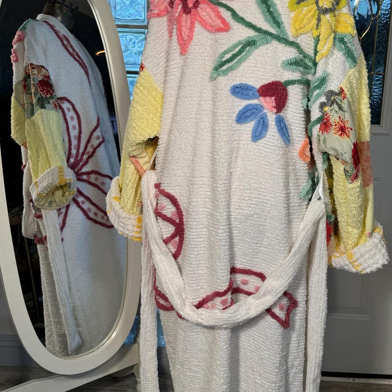 Chenille Robe - Etsy