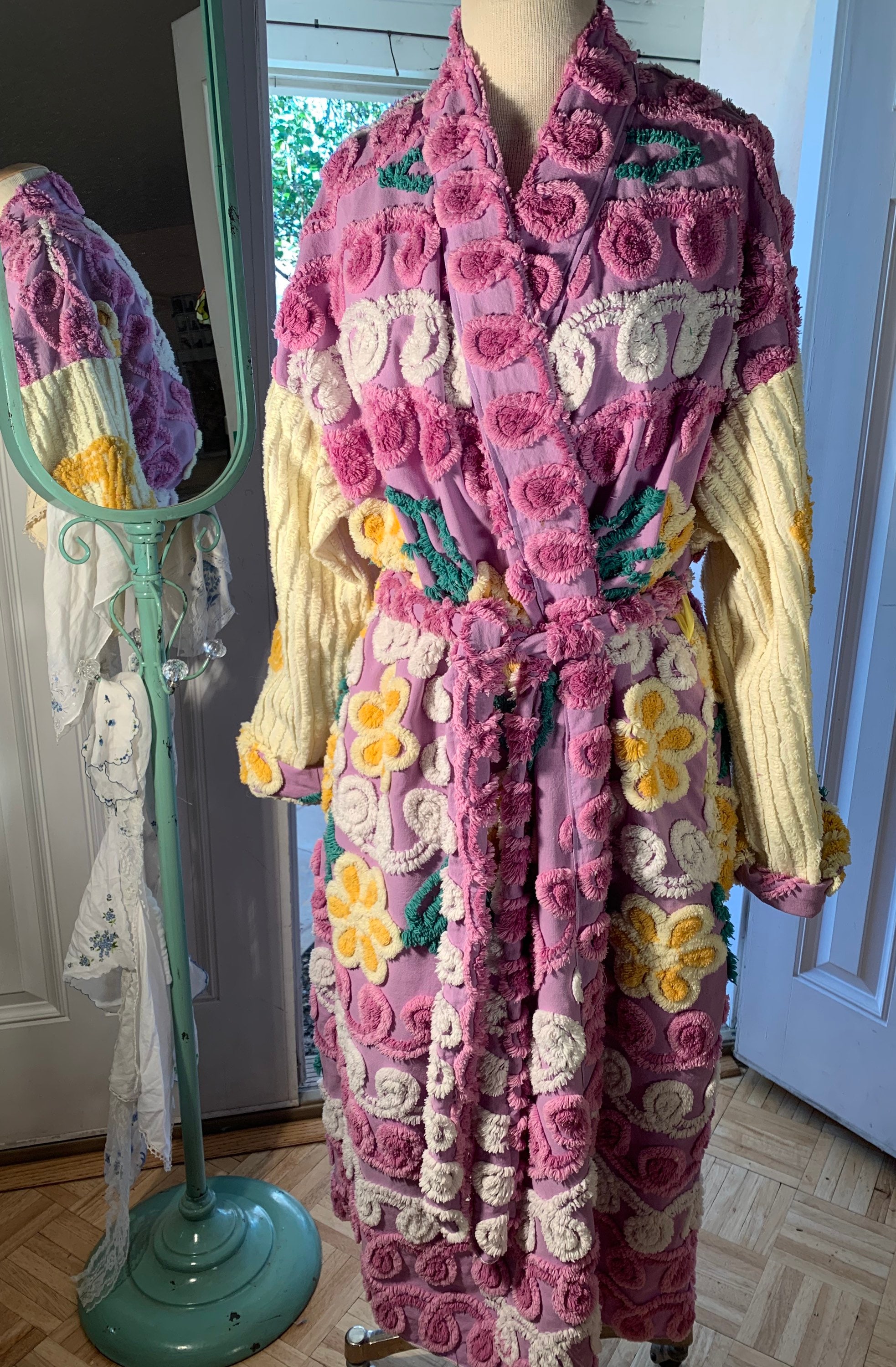 Canyon Group Chenille Robe for sale | Only 3 left at -75%