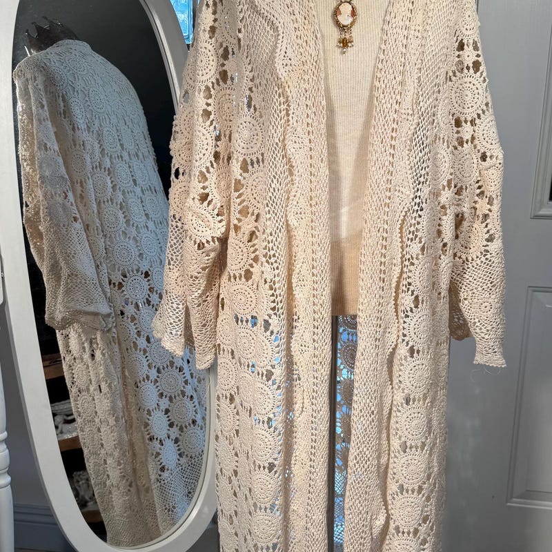 Crochet Duster - Etsy