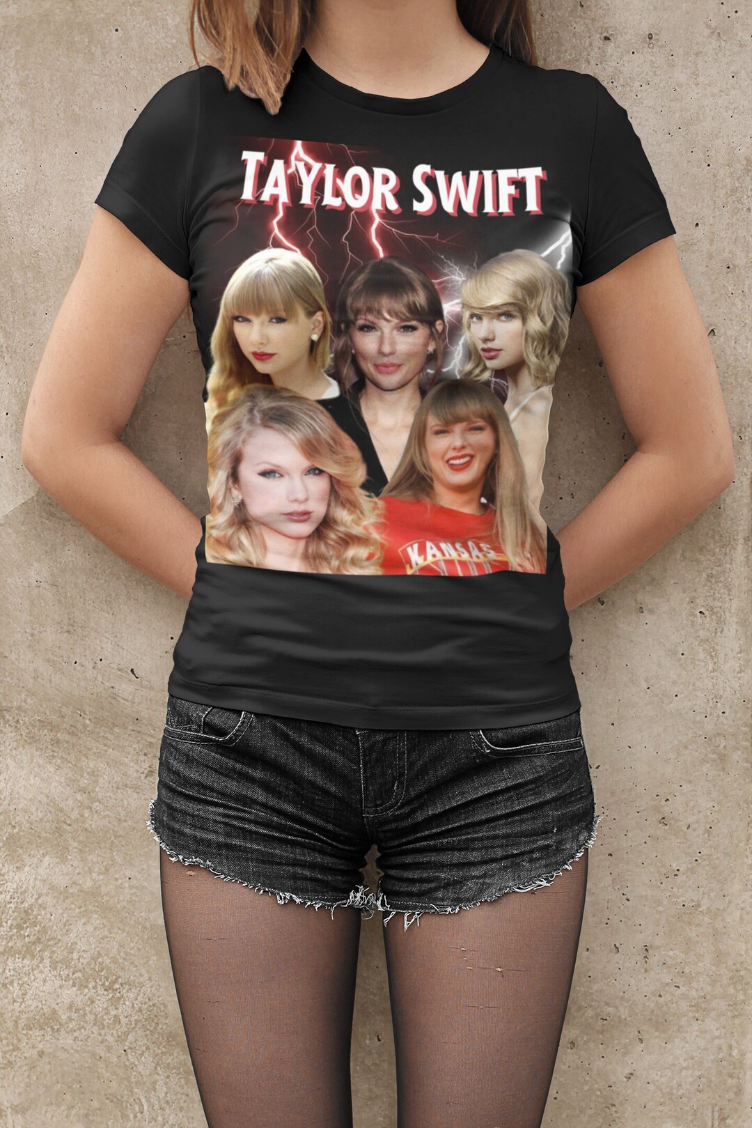 Women's Fitted Taylor Swift Bootleg Rap Style Cotton Tee - Etsy