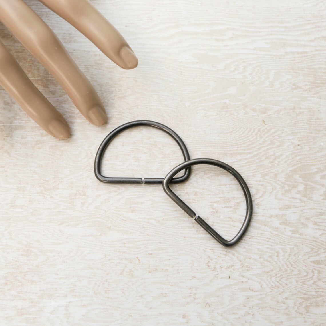 4 Extra Large 2 Inches Brushed Gunmetal D Rings ATN00071 - Etsy