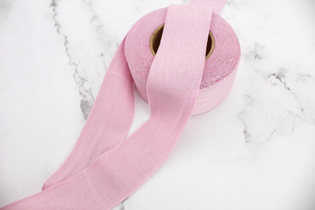 Pink Knit Bias Tape Binding Tape Bias Trim Binding Trim 1-1/8 Inches ...