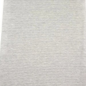 Heather Light Gray Fancy Stripe Sweater Knit Fabric 1 Yard and 21 ...