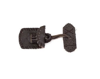 Leather Toggle - Etsy