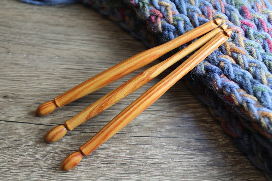 Size N-K-I Crochet Hook, Crochet Hook Set , Handmade Set of Crochet ...