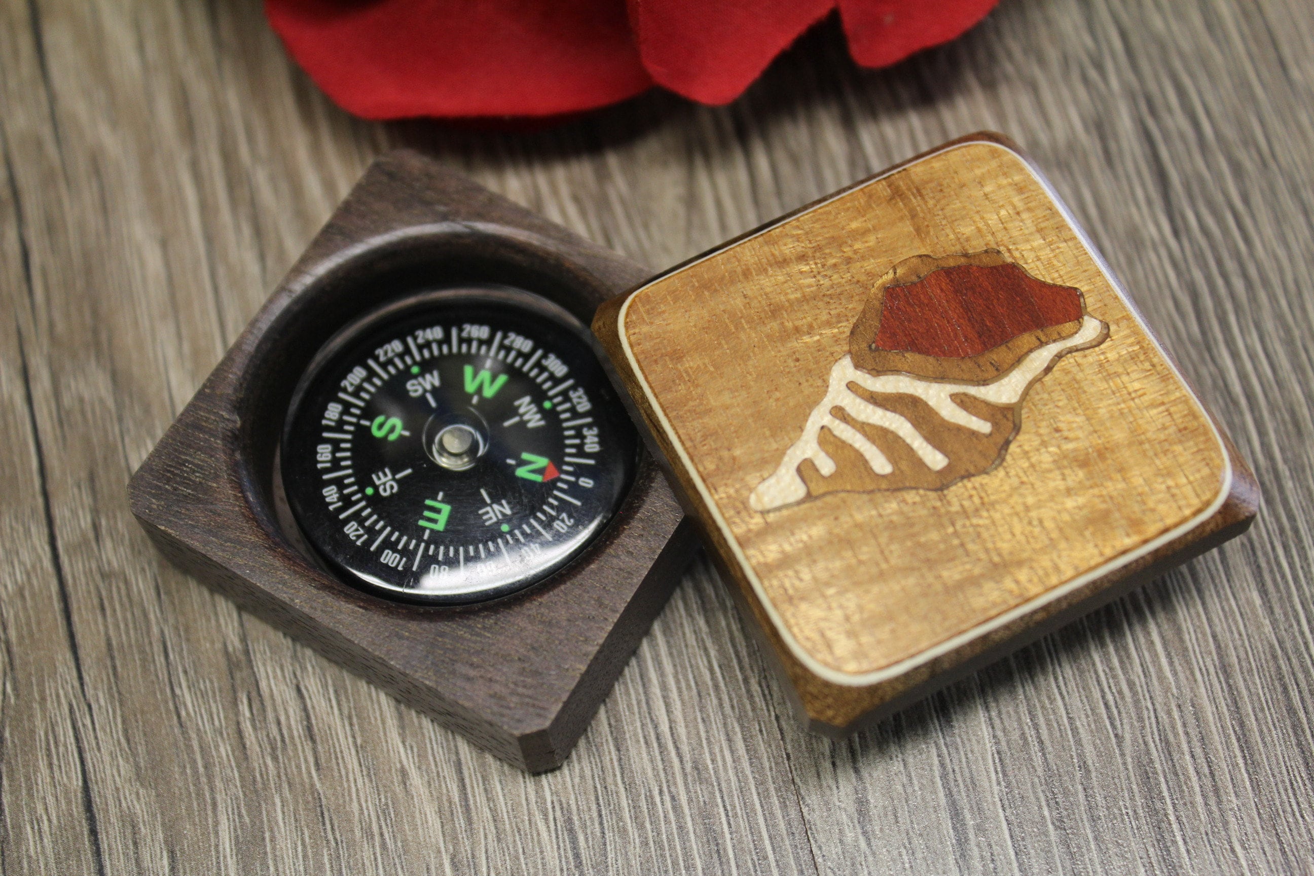 Personalized Compass Compass Picture Compass Compass Box | Etsy