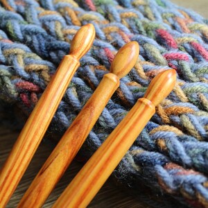 Size N-K-I Crochet Hook, Crochet Hook Set , Handmade Set of Crochet ...