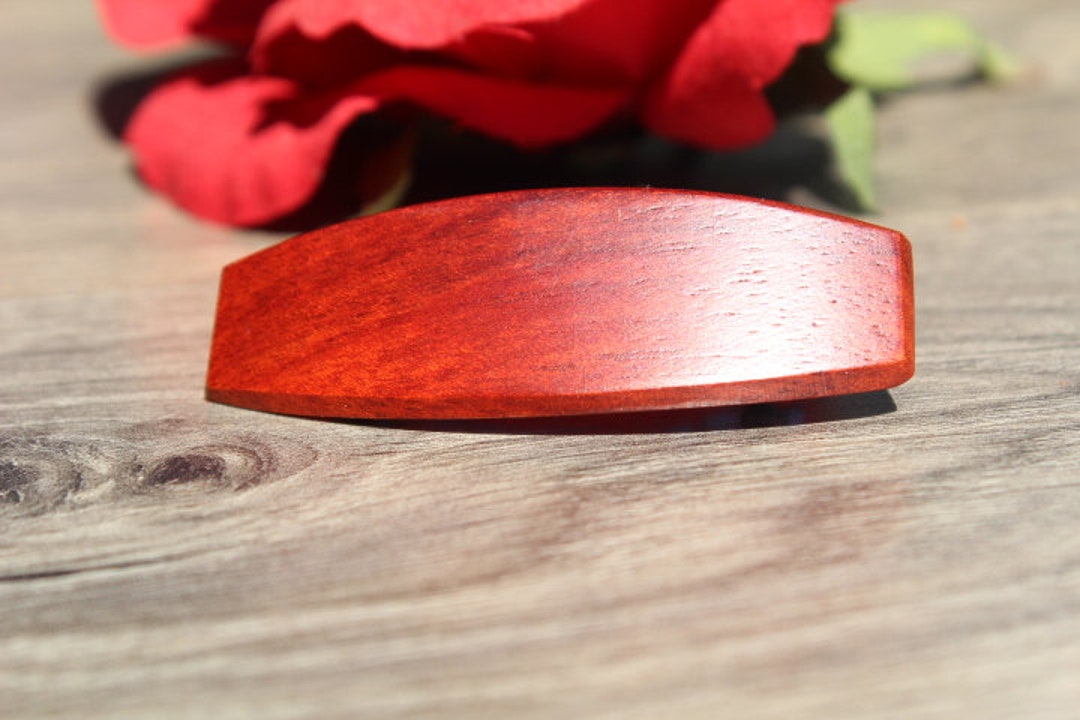 Hair Clip, Red Hair Barrette, French Clip Hair Barrette, Ponytail ...