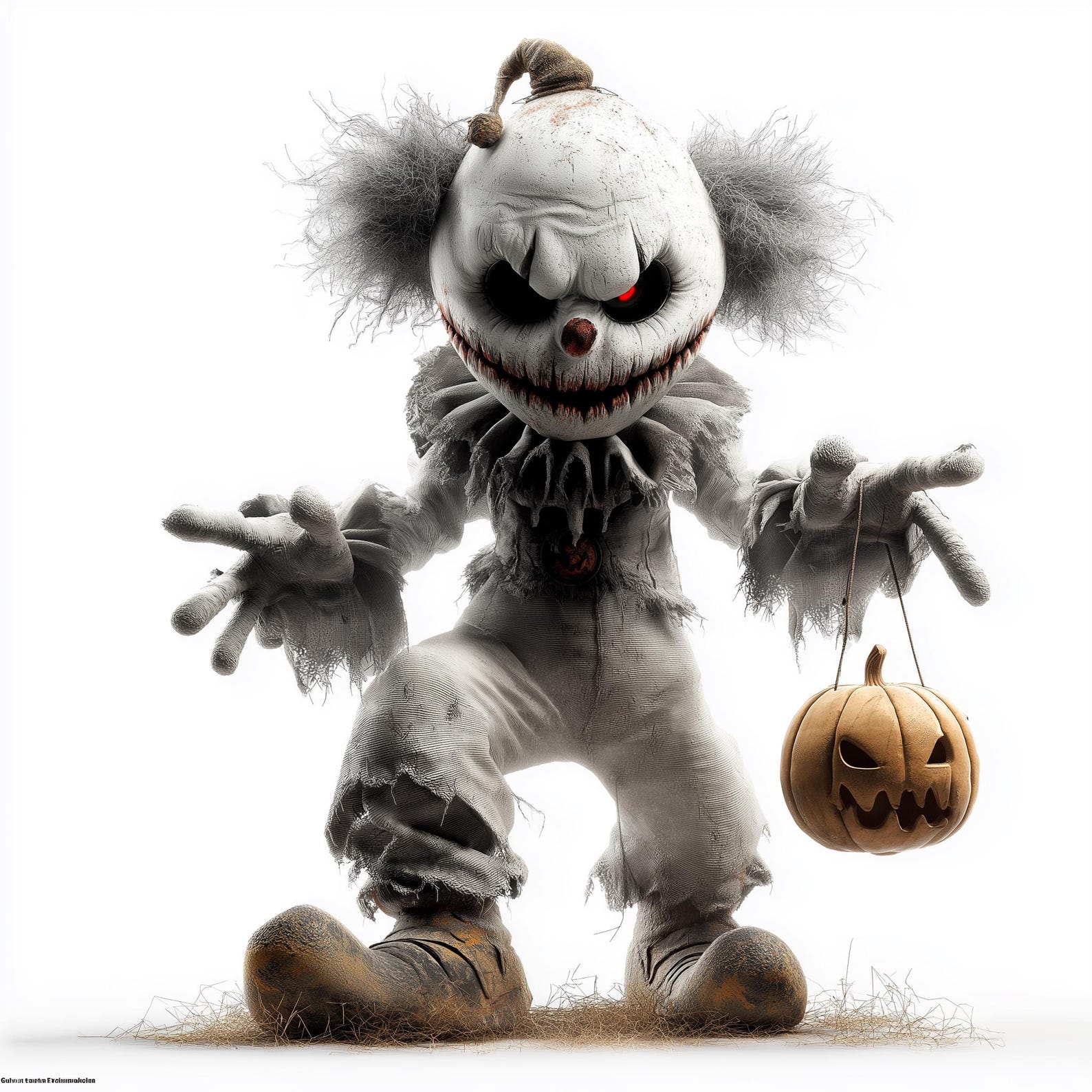 Spooky Halloween Characters Clipart Bundle: Haunted PNG Illustrations ...
