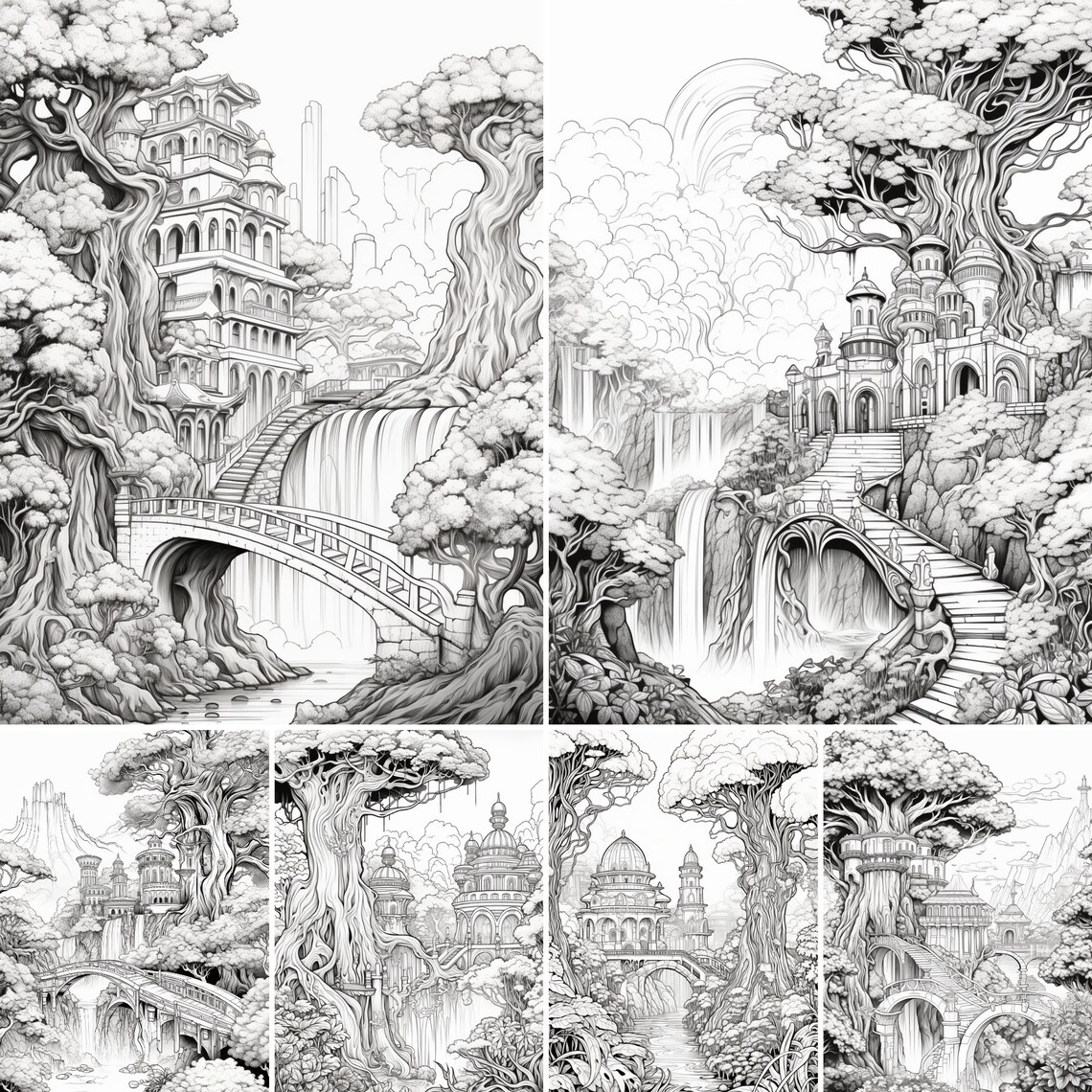 Printable Coloring Page - Instant PDF Download - Adult Coloring Pages ...