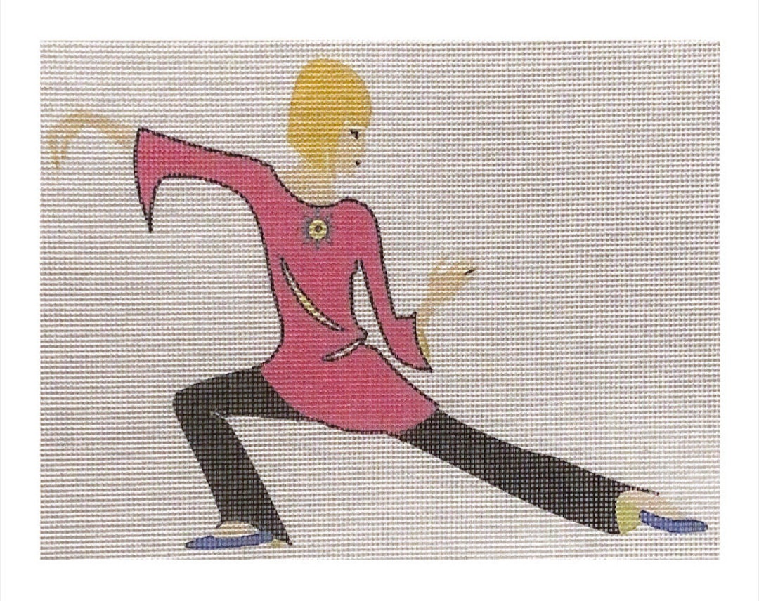 Needlepoint Canvas the Power of Tai Chi no Threads - Etsy