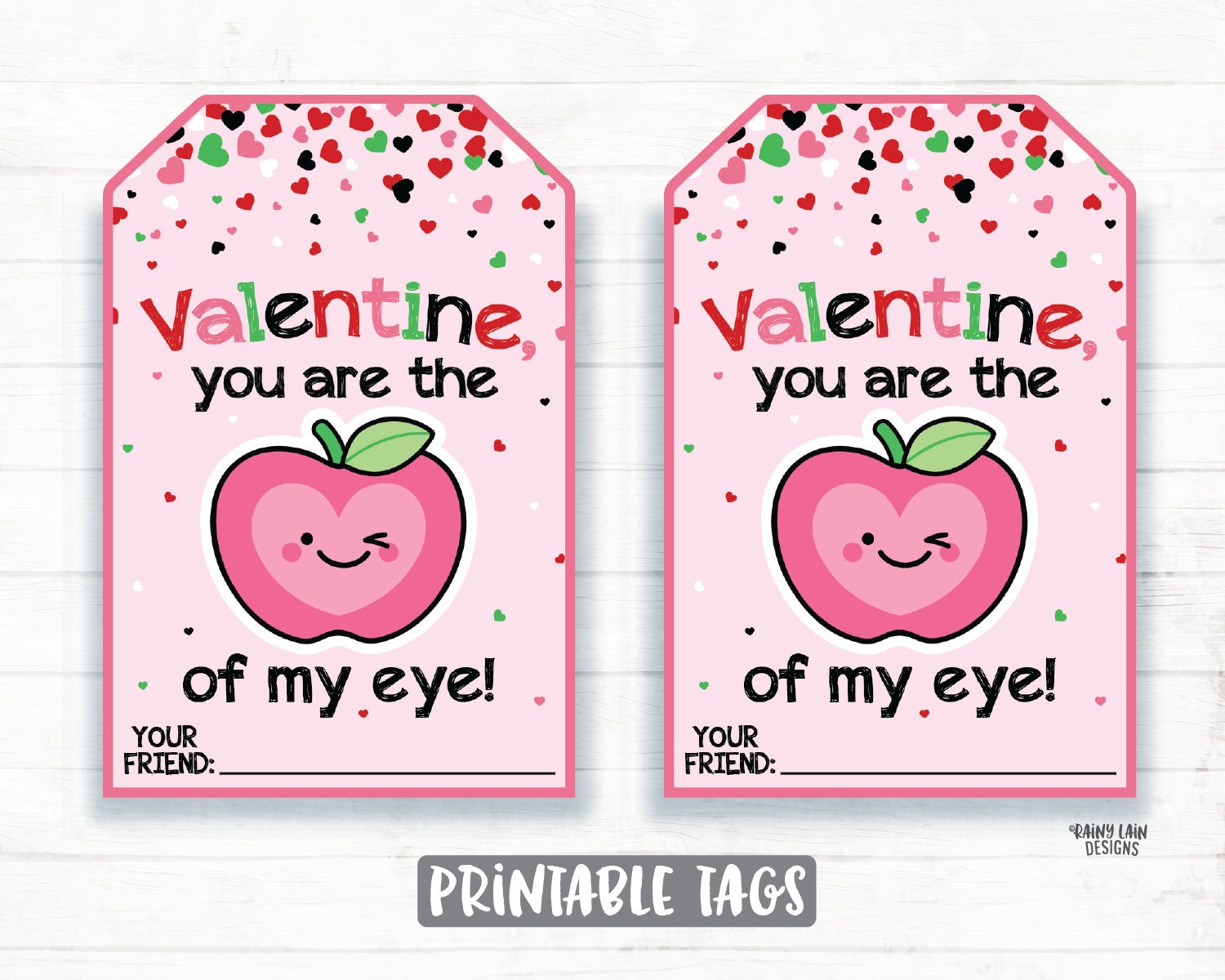 Apple Of My Eye Valentine