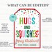 Hugs and Squishes Christmas Squishy Toy, Squishies Christmas Gift ...