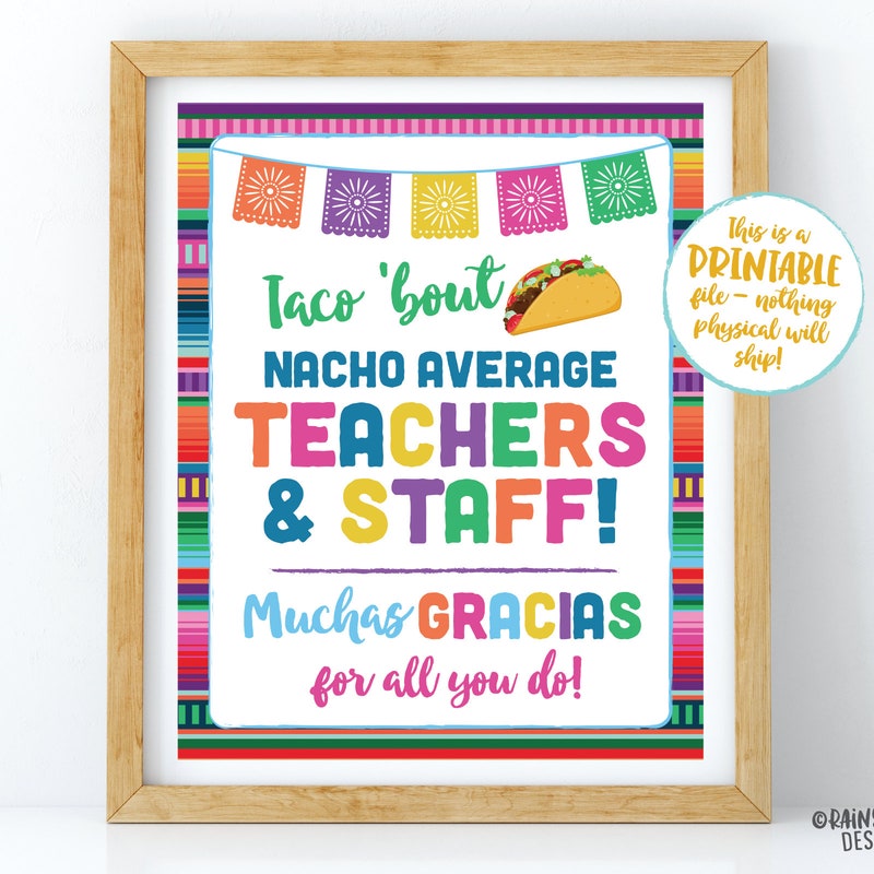 Taco Poster - Etsy