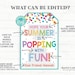 Hope Your Summer is Popping With Fun Tags End of School Year Gift Tags ...