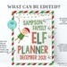 Elf Planner Printable Editable Christmas Elf Ideas Elf Printables ...