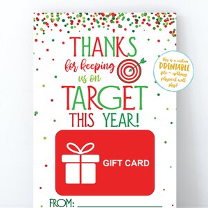 Christmas Gift Card Holder, Holiday Giftcard Holder, Thanks for Keeping ...