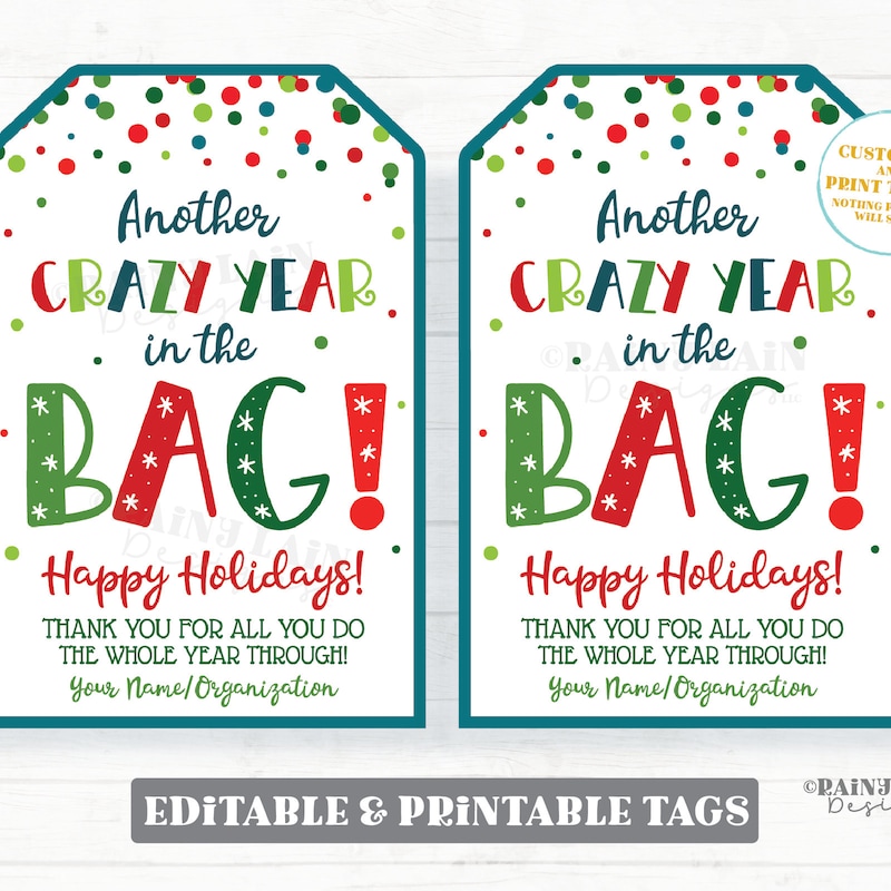 Goodie Bag Tags - Etsy