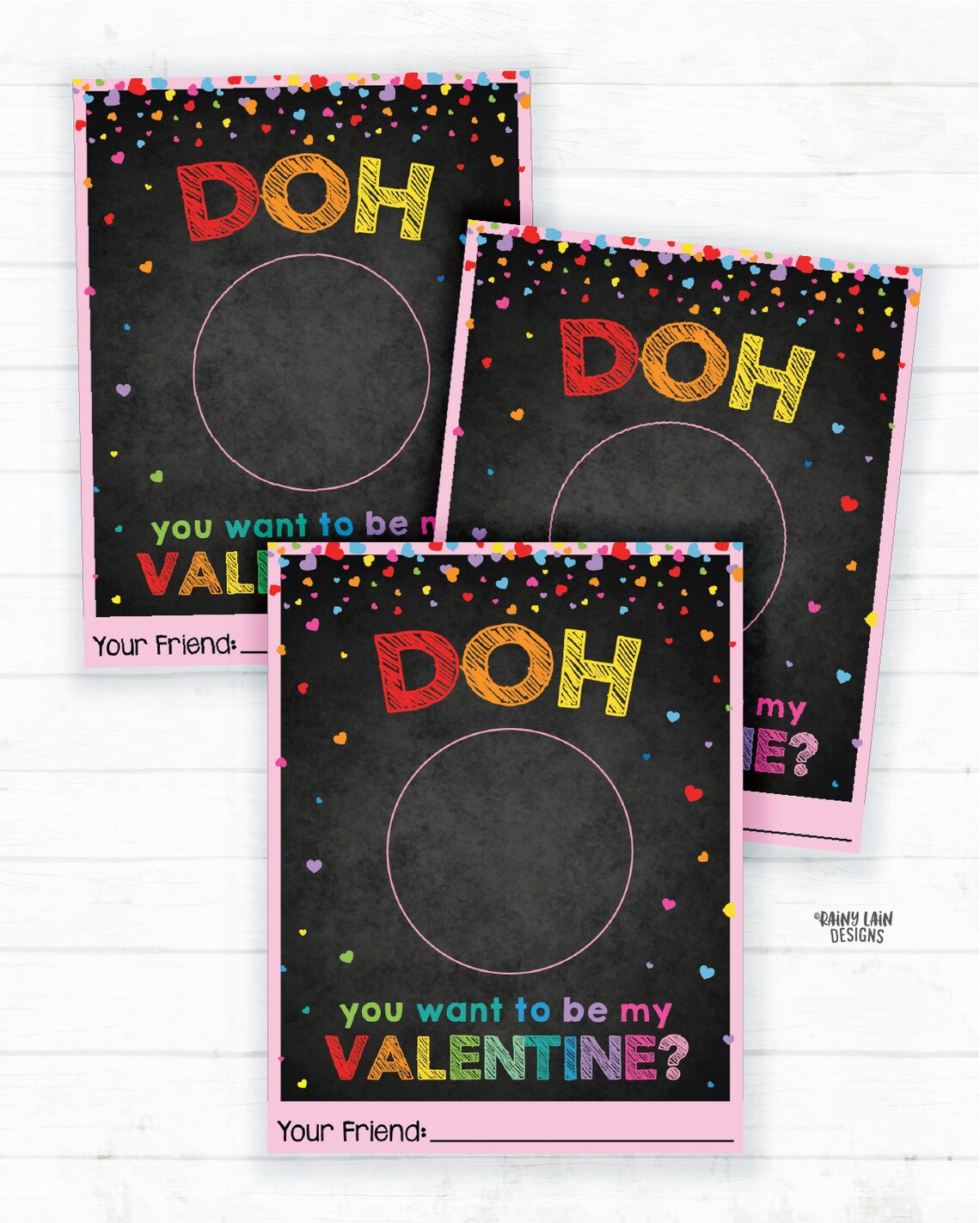 Playdough Valentine Doh You Want to Be My Valentine Doh | Etsy