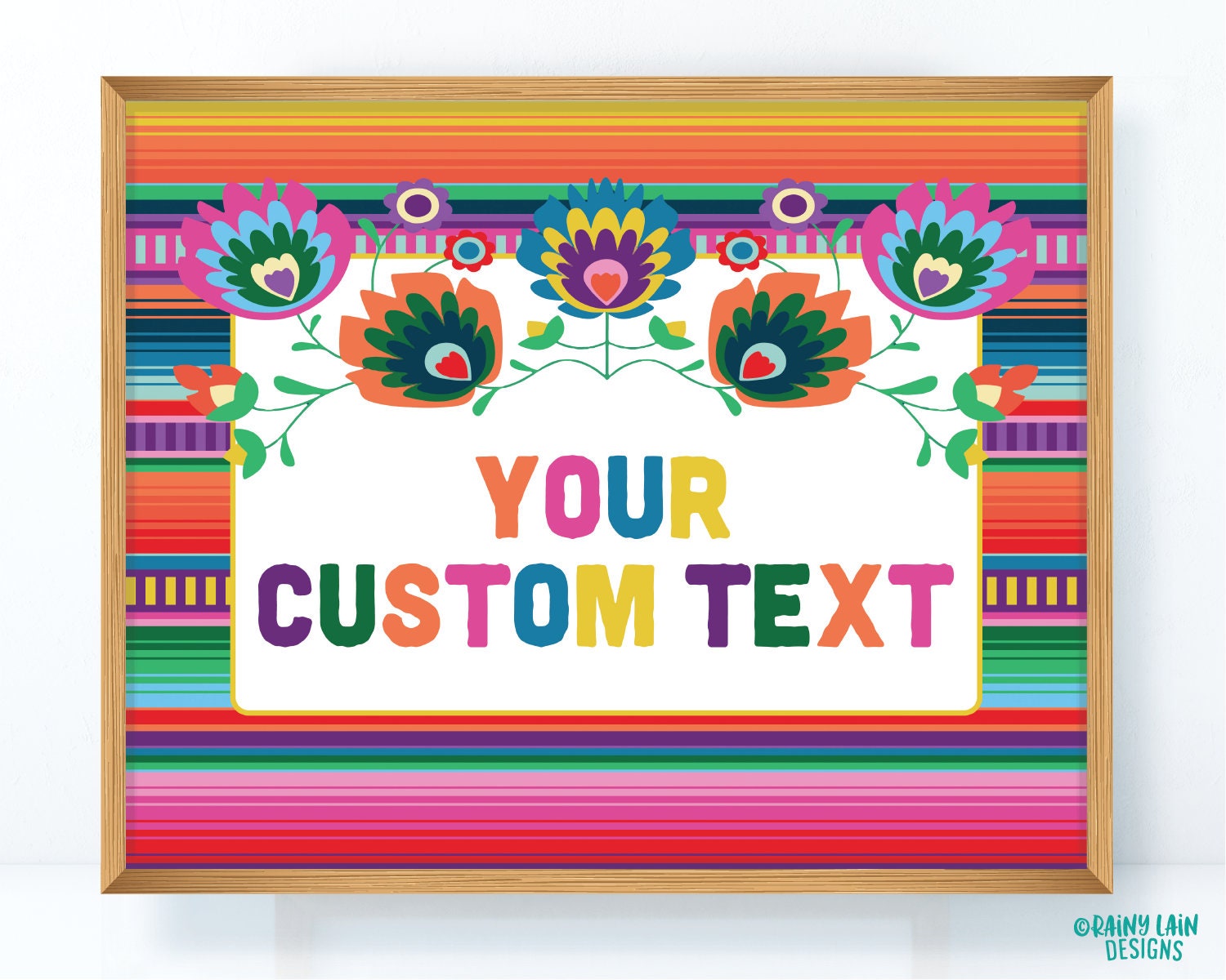 Custom Fiesta Sign Fiesta Theme Signs Fiesta Decorations - Etsy
