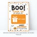 Editable Halloween Gift Card Holder Printable Teacher Appreciation Gift ...