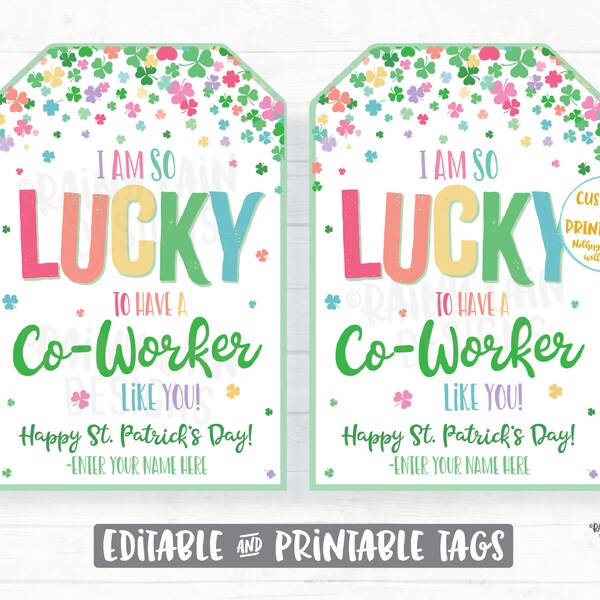 Lucky Employee Appreciation - Etsy