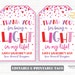 Thank You for Being a Light in My Life Valentine Candle Tag Lights Gift ...