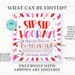 Straw Valentine, Sip Sip Hooray Ex-straw Fun Valentine's Day Tag, Crazy ...