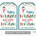 Happy Holidays Tags Best Wishes for the New Year Printable Christmas ...