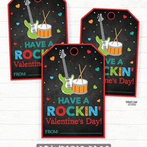 Have a Rockin Valentine's Day, You Rock, Rocks, Pop, Guitar, Drum ...