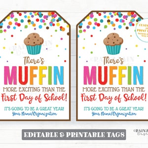 Muffin More Exciting Than the First Day of School Tag, Going to Be a ...