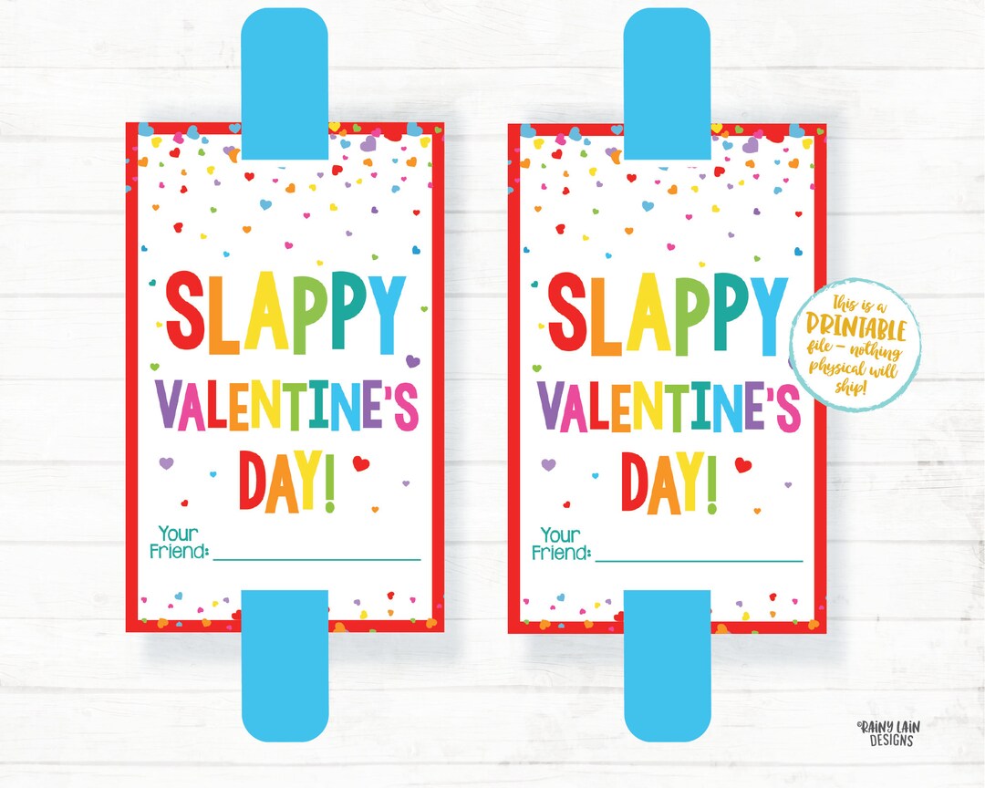 Slappy Valentine's Day, Slappy Valentine, Slap Bracelet Valentine ...