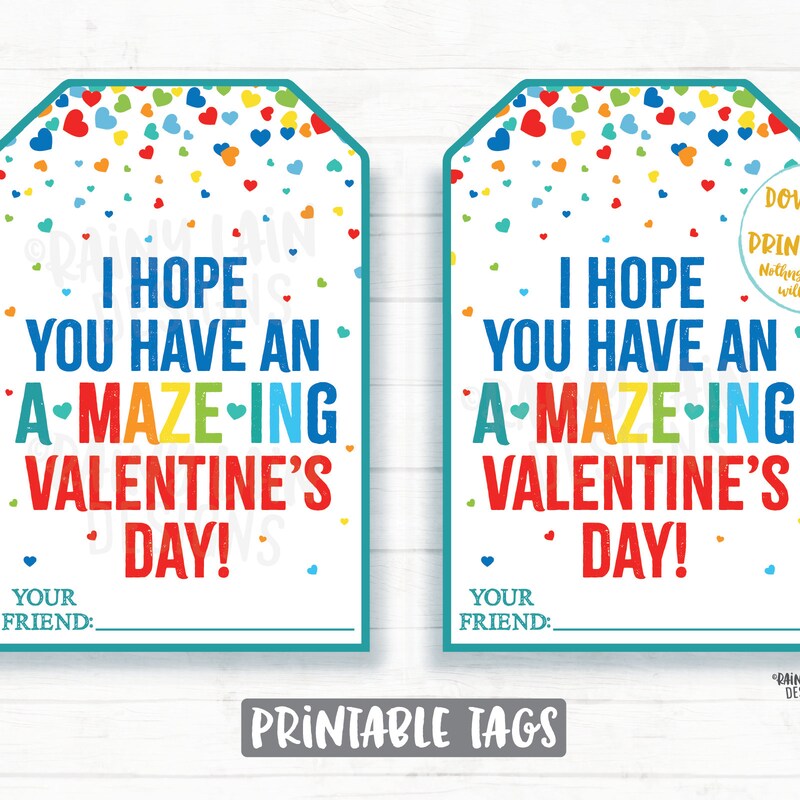 Maze Valentine - Etsy