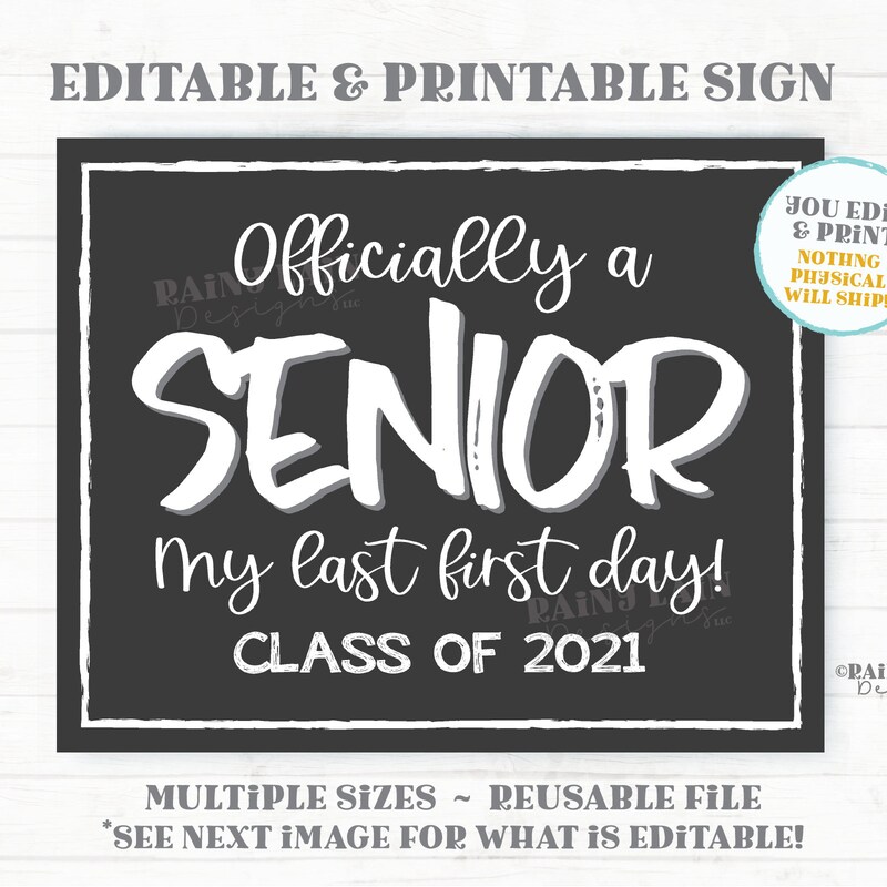 Senior Photo Props - Etsy